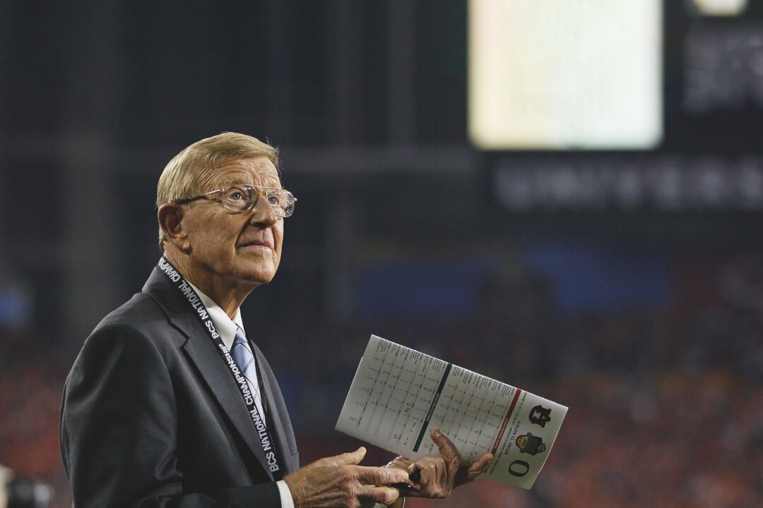 Legendary College Football Coach Lou Holtz Teaches These Three Rules ...