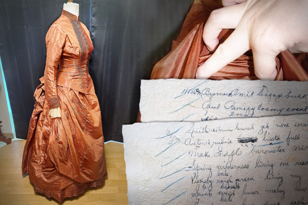 Woman Buys Vintage Dress, Finds 19th-Century Coded Note Hidden Inside ...