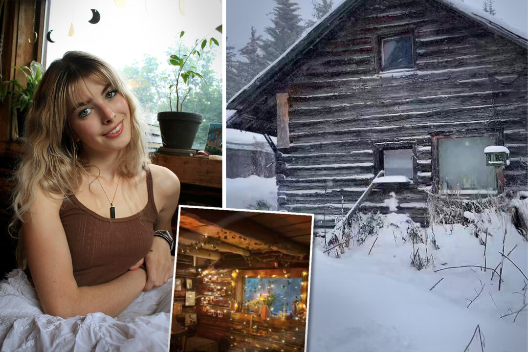 Woman, 19, Lives in Remote 100-Year-Old Cabin in Alaska—Where It Drops ...