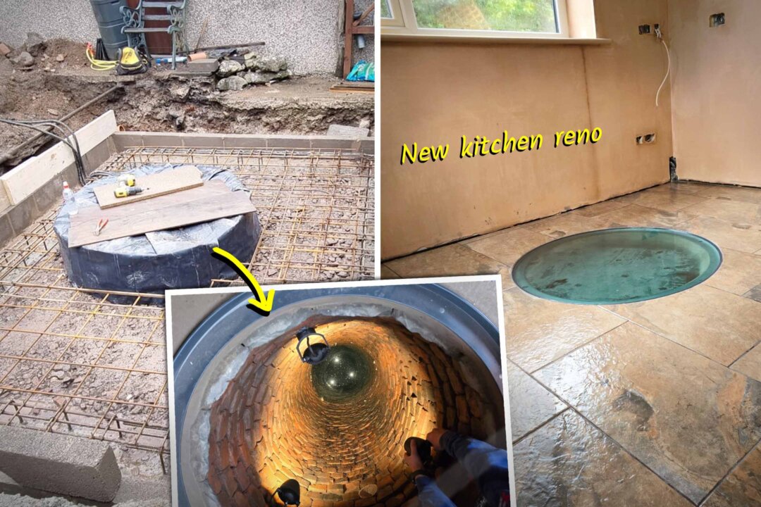 Family Finds Mysterious Round Hatch With 22-foot Pit During Kitchen ...