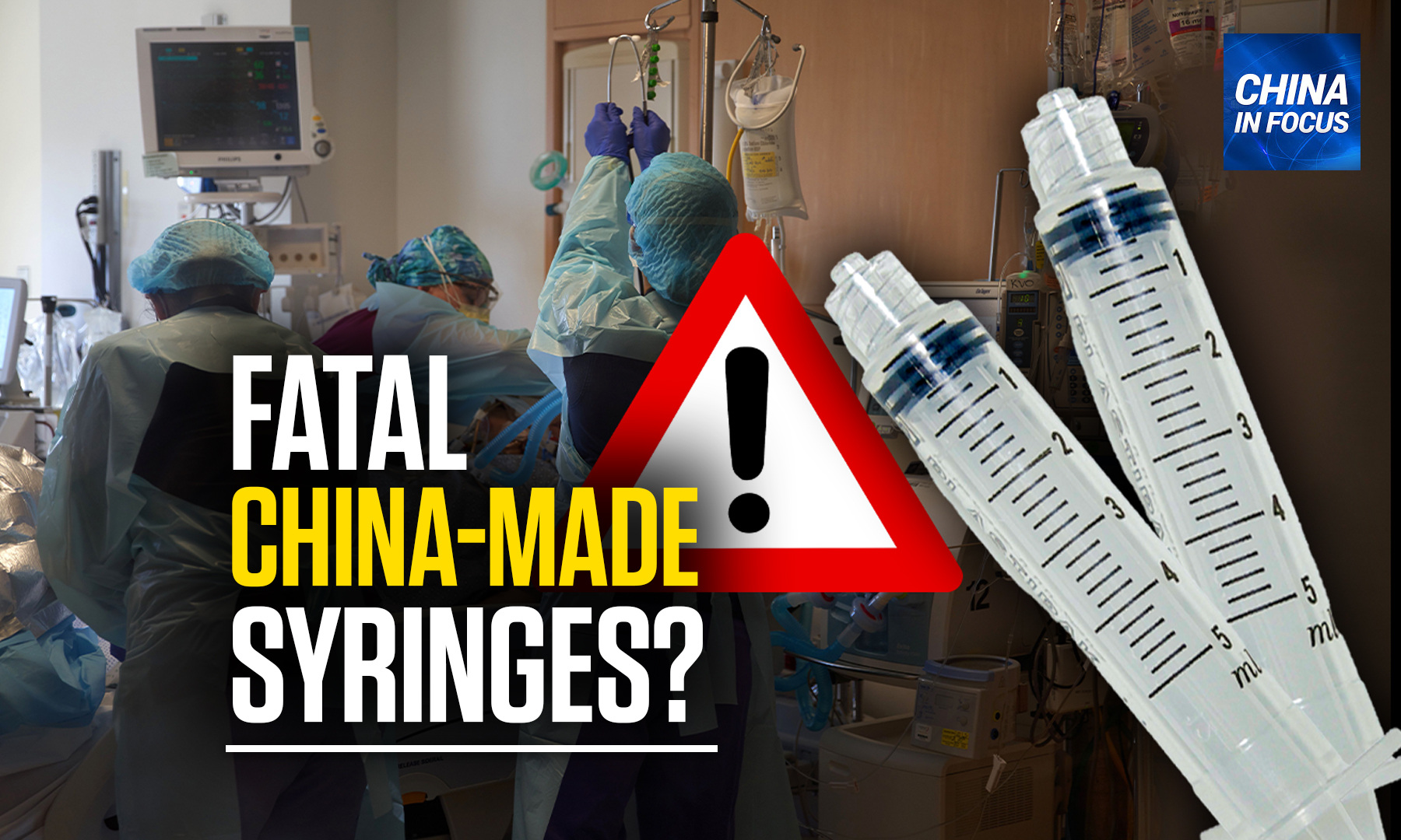 FDA Asks Hospitals to Stop Using Chinese Syringes | EpochTV