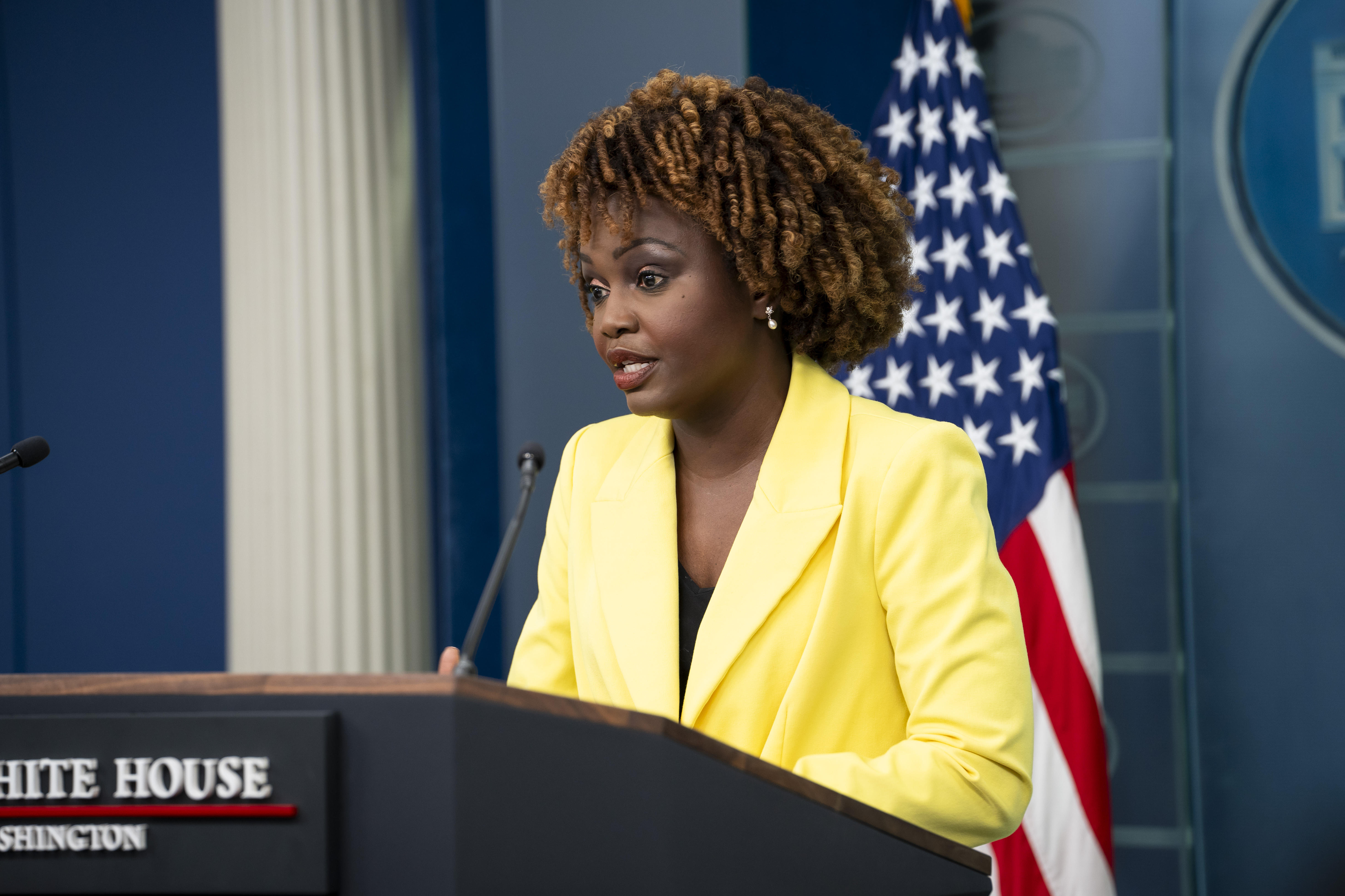 White House Holds Press Briefing by Press Secretary Karine Jean-Pierre ...