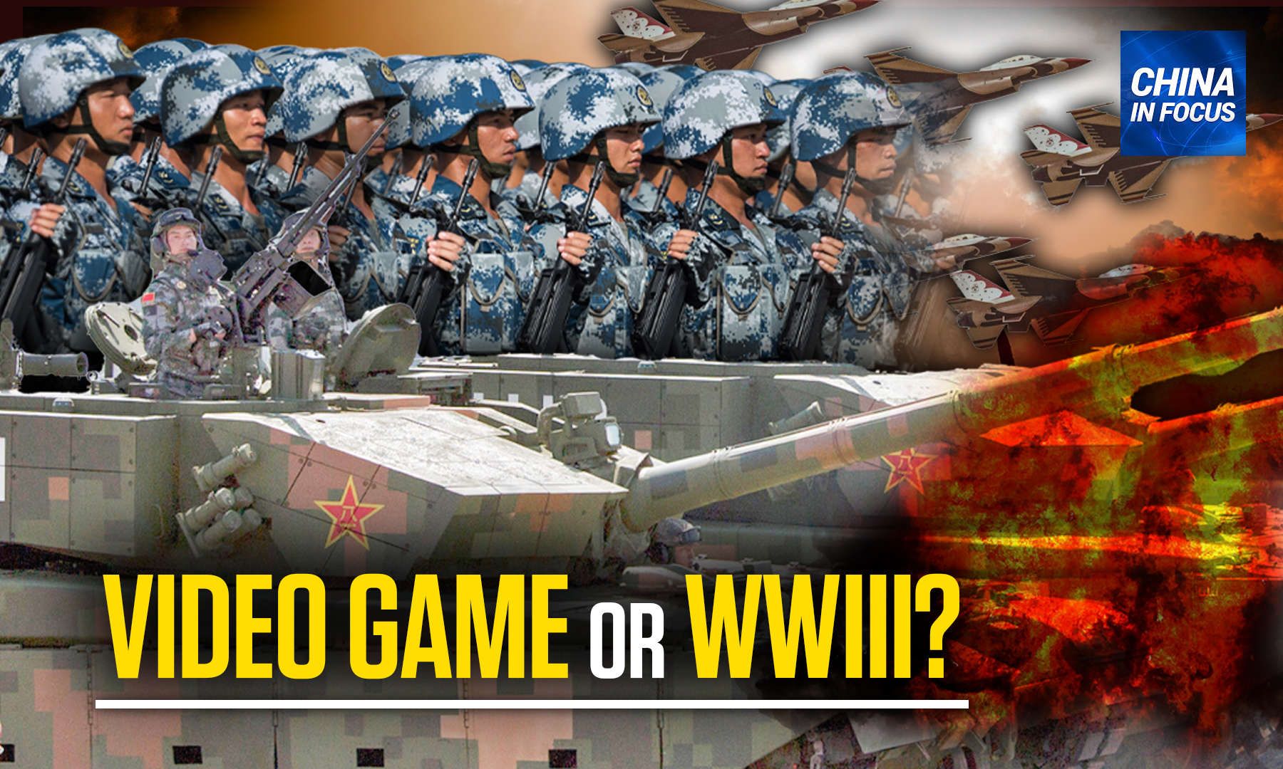 CCP Military Clip Hints at War Readiness with Gaming Terms | EpochTV