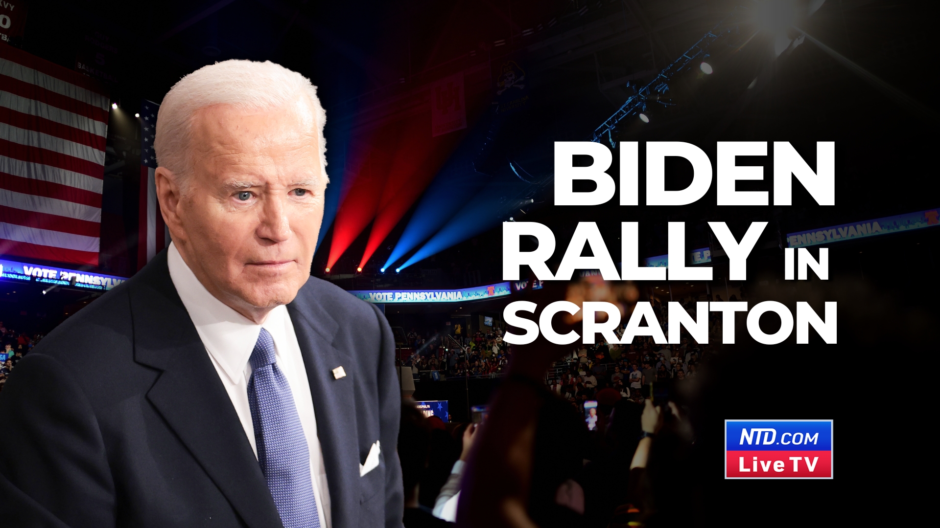 Biden Campaigns in Scranton, Pennsylvania | EpochTV