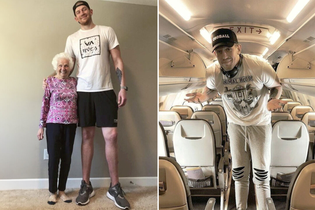 7-Foot-1-Inch Man Who Was Born Weighing 13lb Shares His Daily Struggles ...