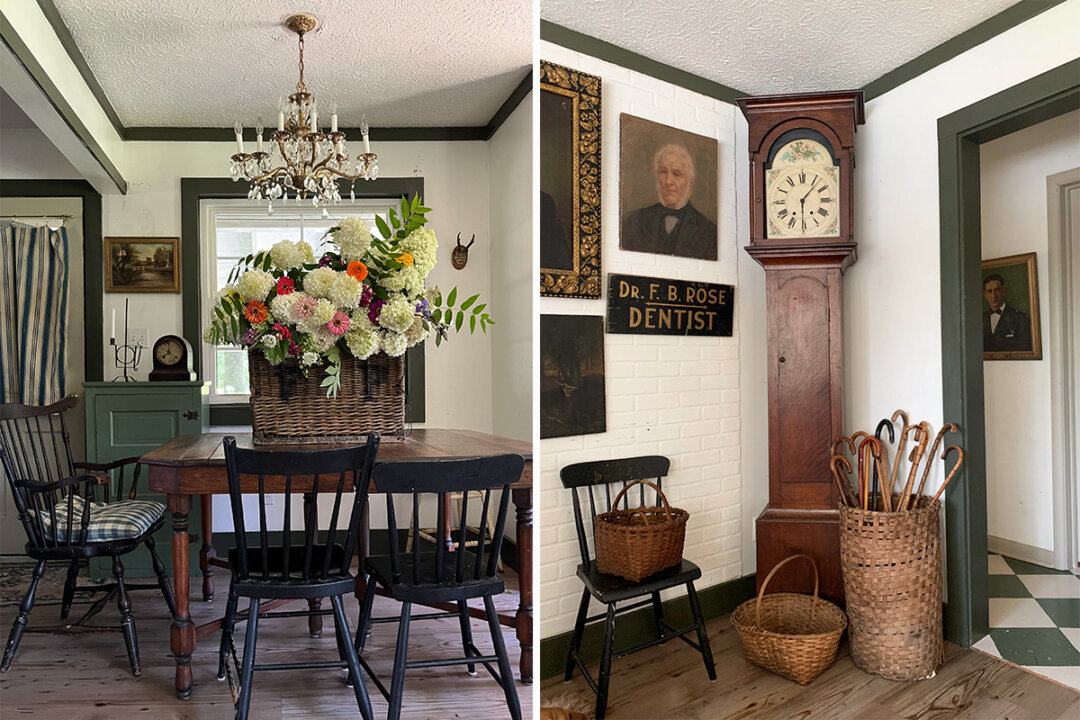 Woman Thrifts and Transforms Her 1950s Ranch Home Into an Early ...