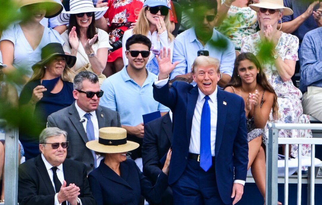 Trump Attends Son Barron’s Graduation as New York Trial Breaks | The ...