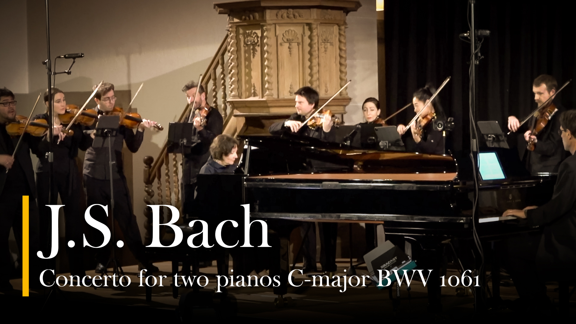Johann Sebastian Bach: Concerto for Two Pianos in C Major, BWV 1061 ...