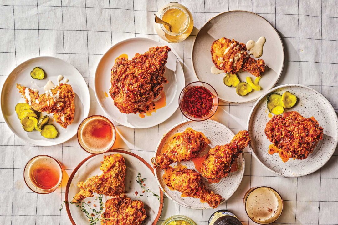Billy D’s Fried Chicken With Nashville Hot Dip and White Barbecue Sauce ...