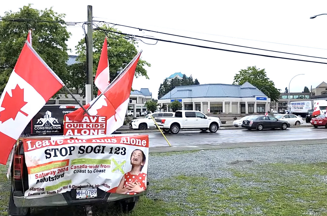 At Start of Pride Month, BC Car Rally Held to Oppose Gender Identity ...
