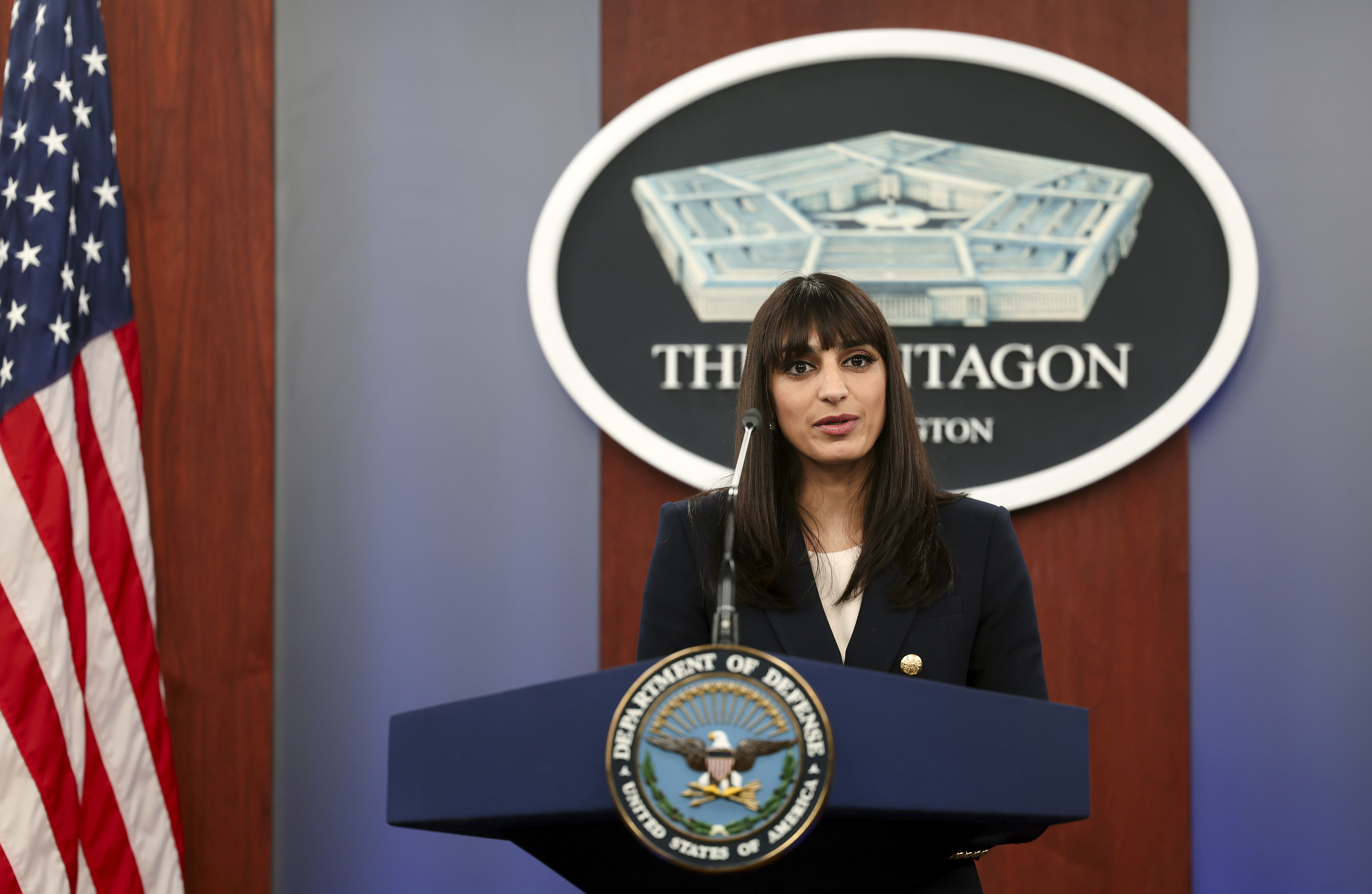 Deputy Pentagon Press Secretary Sabrina Singh Holds Briefing | EpochTV