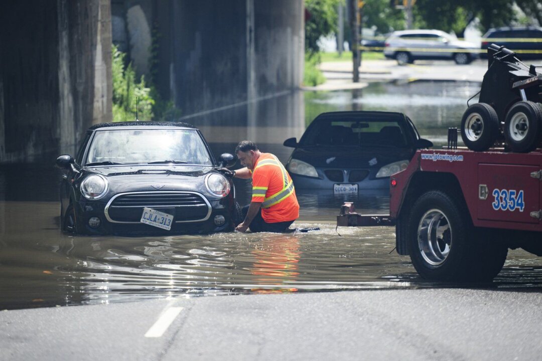 Roads Reopened After Toronto Flash-Flooding Caused by Record Rainfall ...