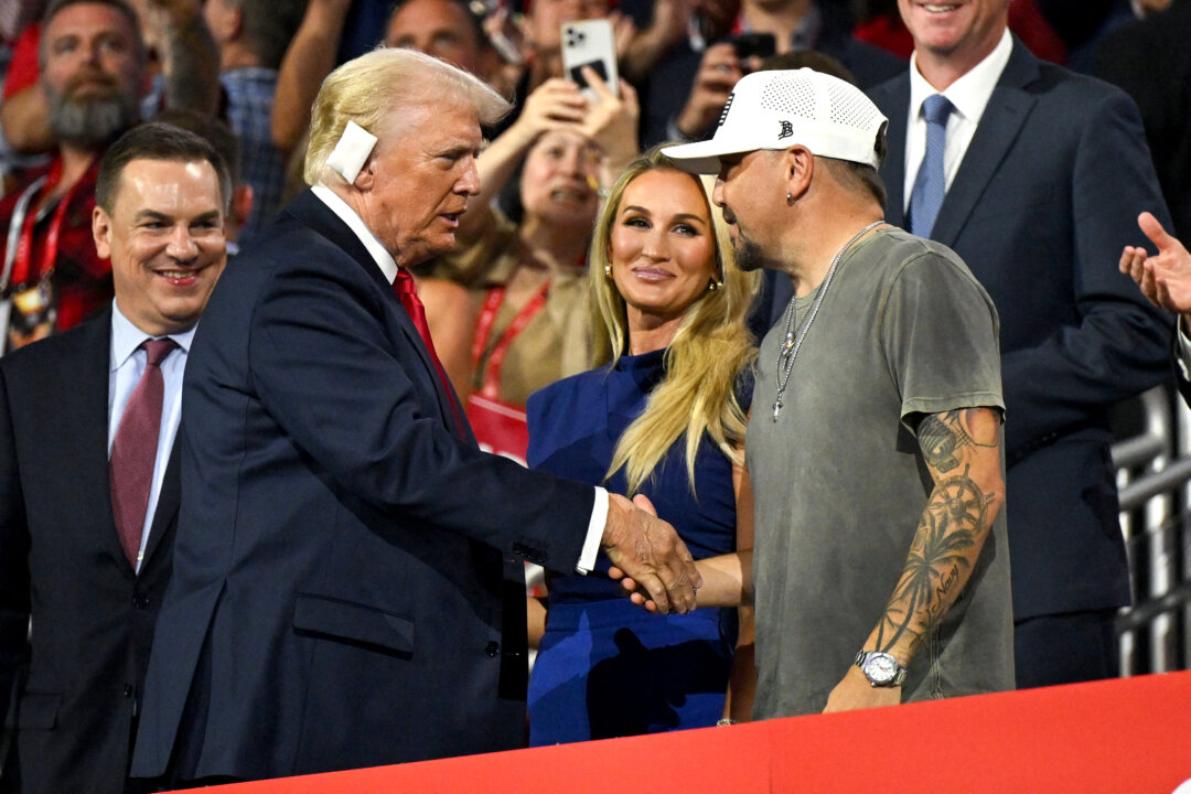 Jason Aldean, Hulk Hogan, Other Celebrities Appear at RNC to Support ...