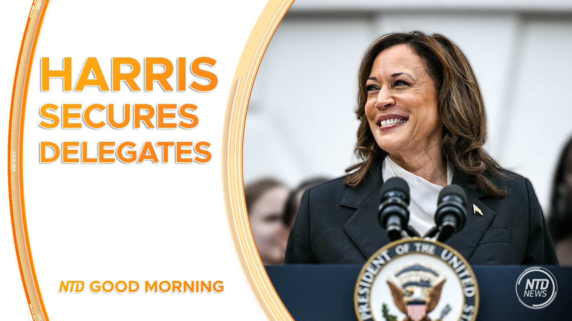Harris Secures Enough Delegates to Become Democratic Nominee; Harris’s ...