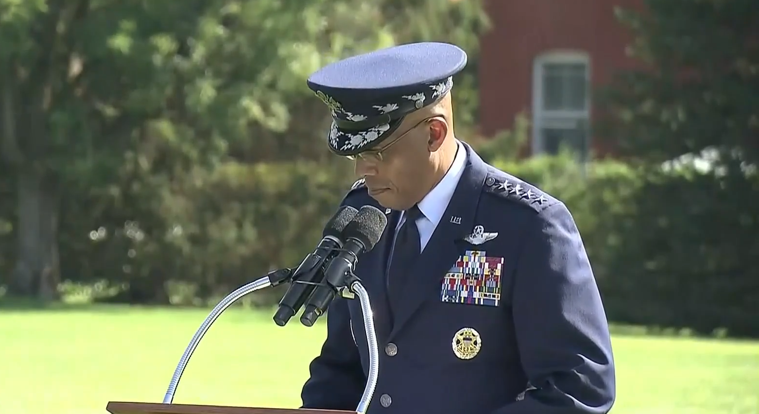 Air Force Gen. Brown Speaks at Relinquishment Ceremony | EpochTV