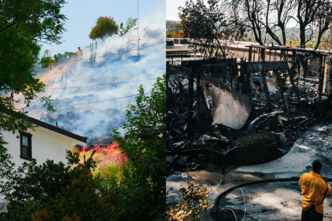 Fire Crews Contain Southern California Blaze That Forced Evacuations ...