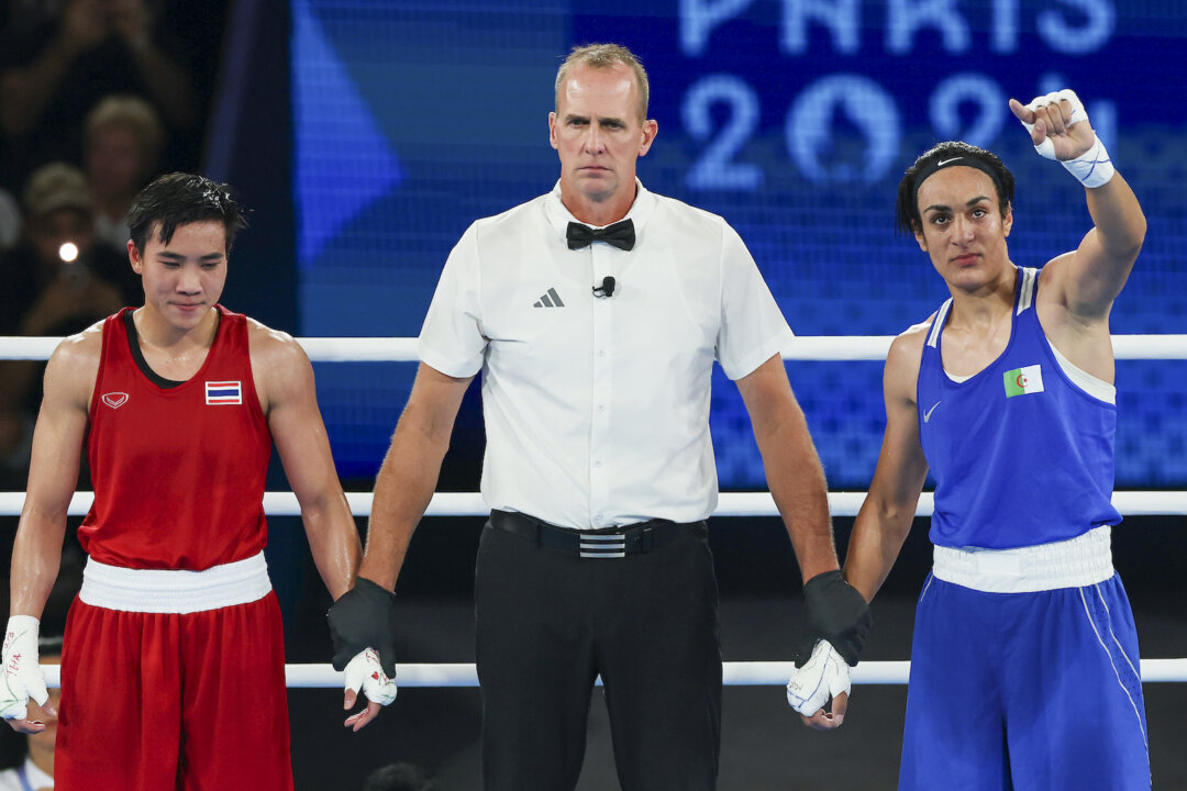 Algerian Boxer Imane Khelif Wins Semi-Final Match at Paris Olympics ...
