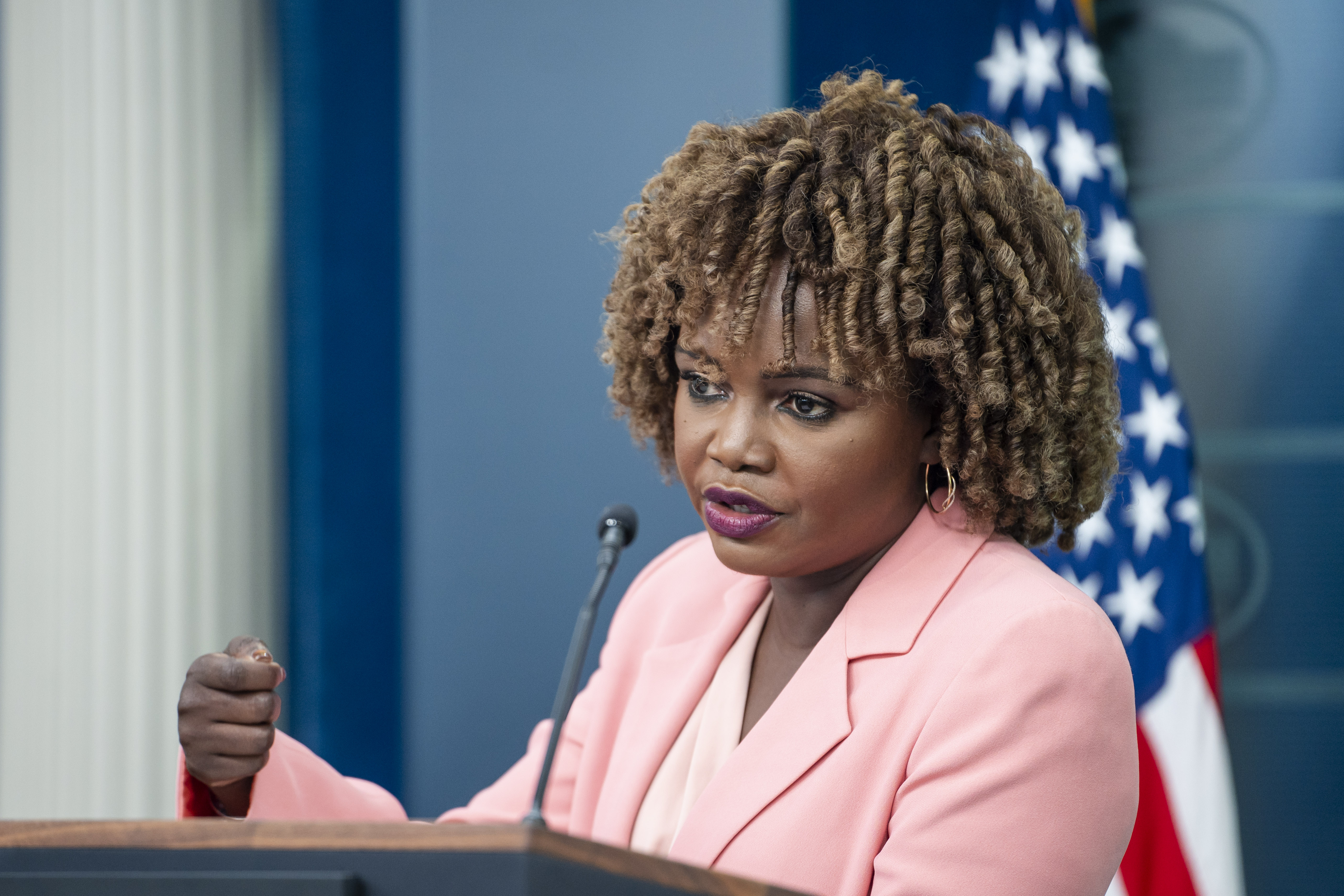 White House Press Secretary Karine Jean-Pierre Holds Daily Press ...