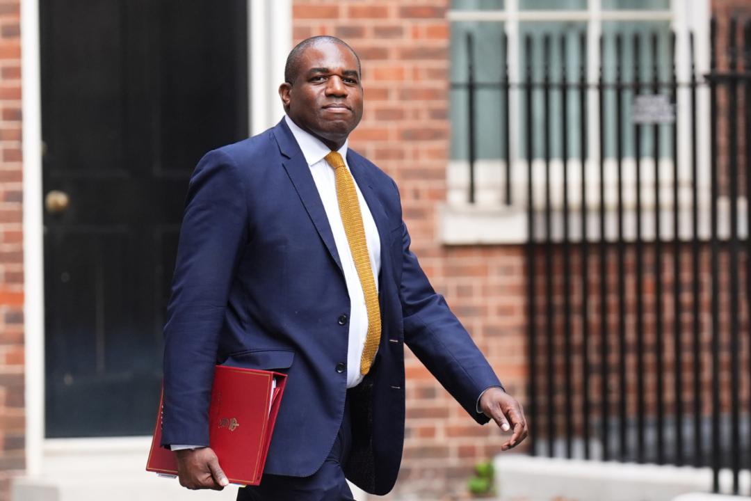 David Lammy Says Reparations Need Not Be Financial | The Epoch Times