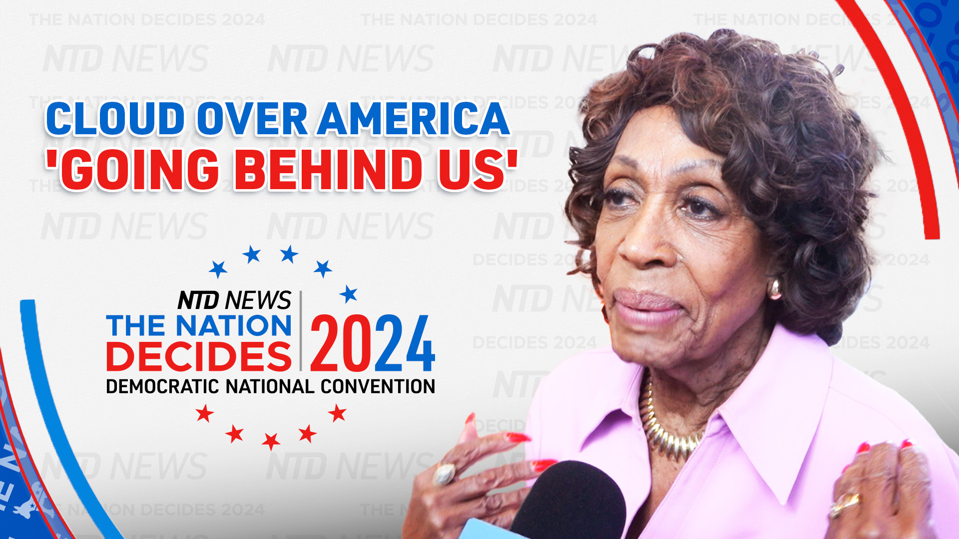 Rep. Maxine Waters ‘Very, Very Optimistic’ for America | EpochTV