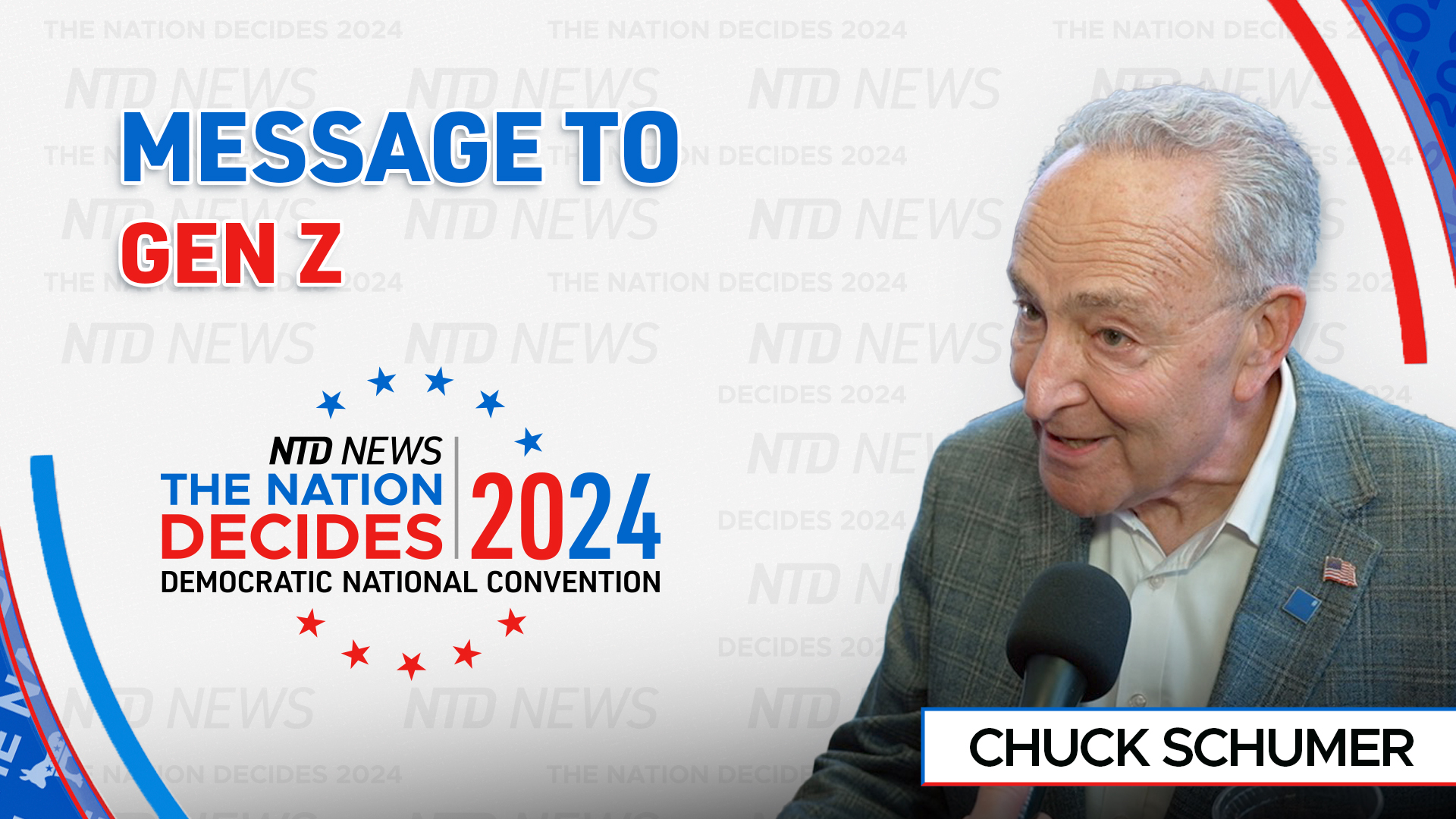 ‘We’re Coming to Help You’: Schumer to Gen Z Voters | EpochTV