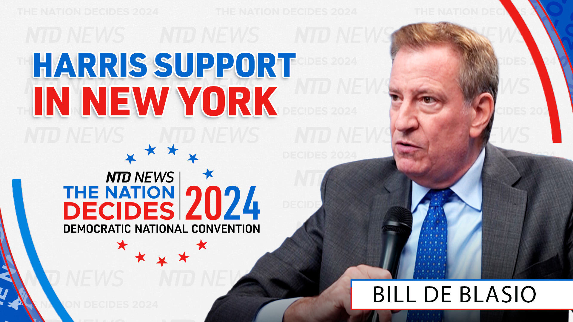 De Blasio Predicts New York Will Be ‘Extremely Strong State for Kamala ...