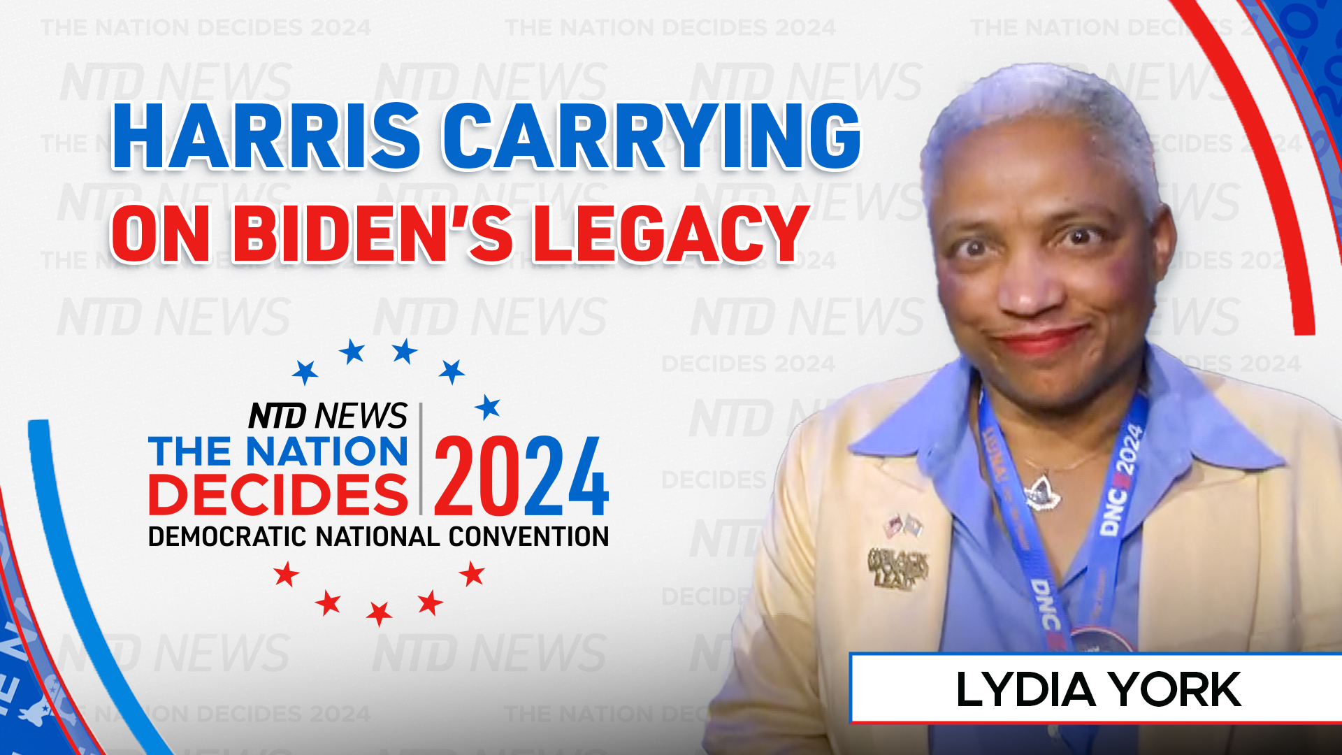 Delaware DNC Delegate Hopes Harris Continues Biden’s Policies | EpochTV