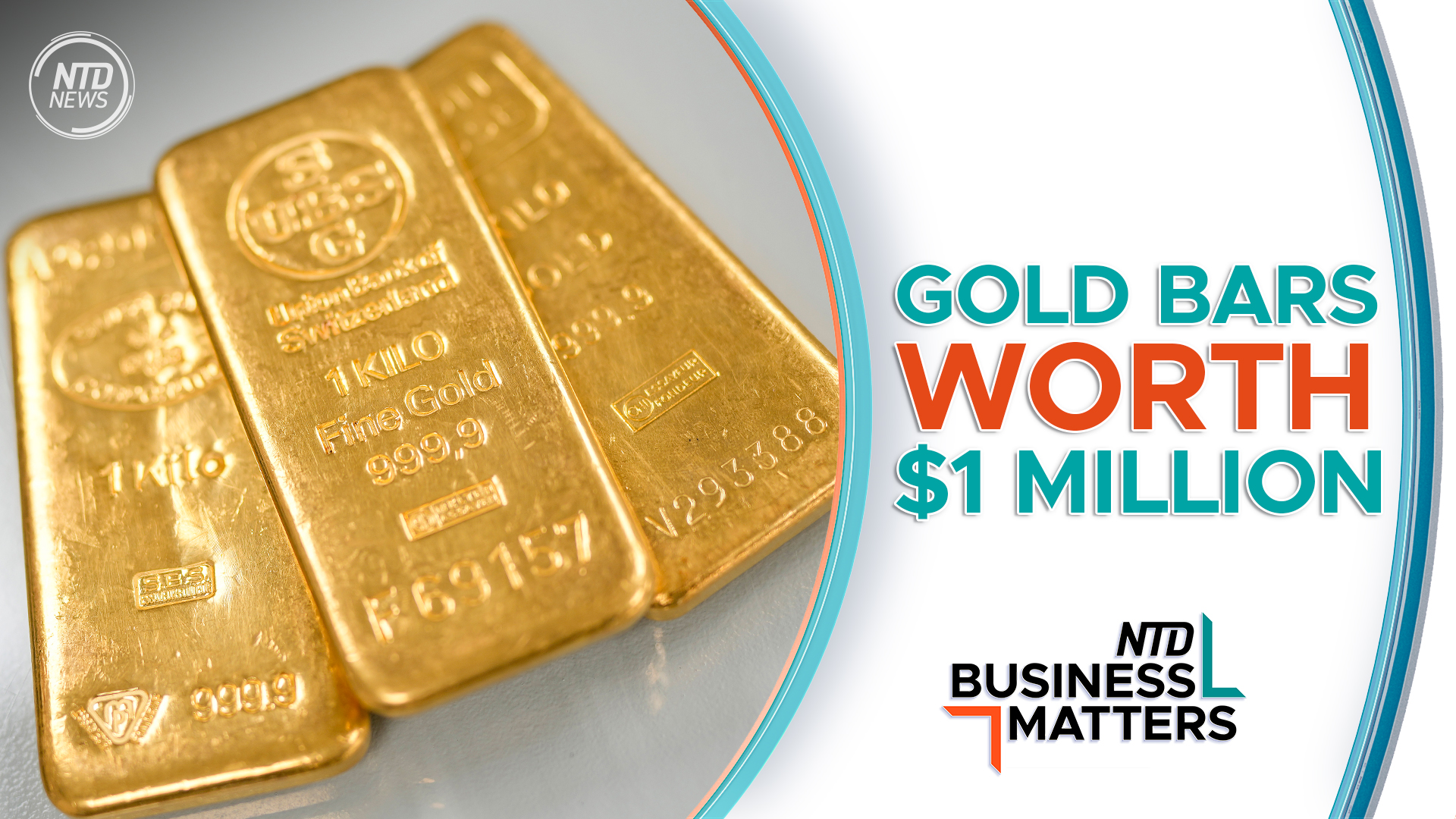 A Gold Bar Is Worth $1 Million for First Time | Business Matters (Aug ...