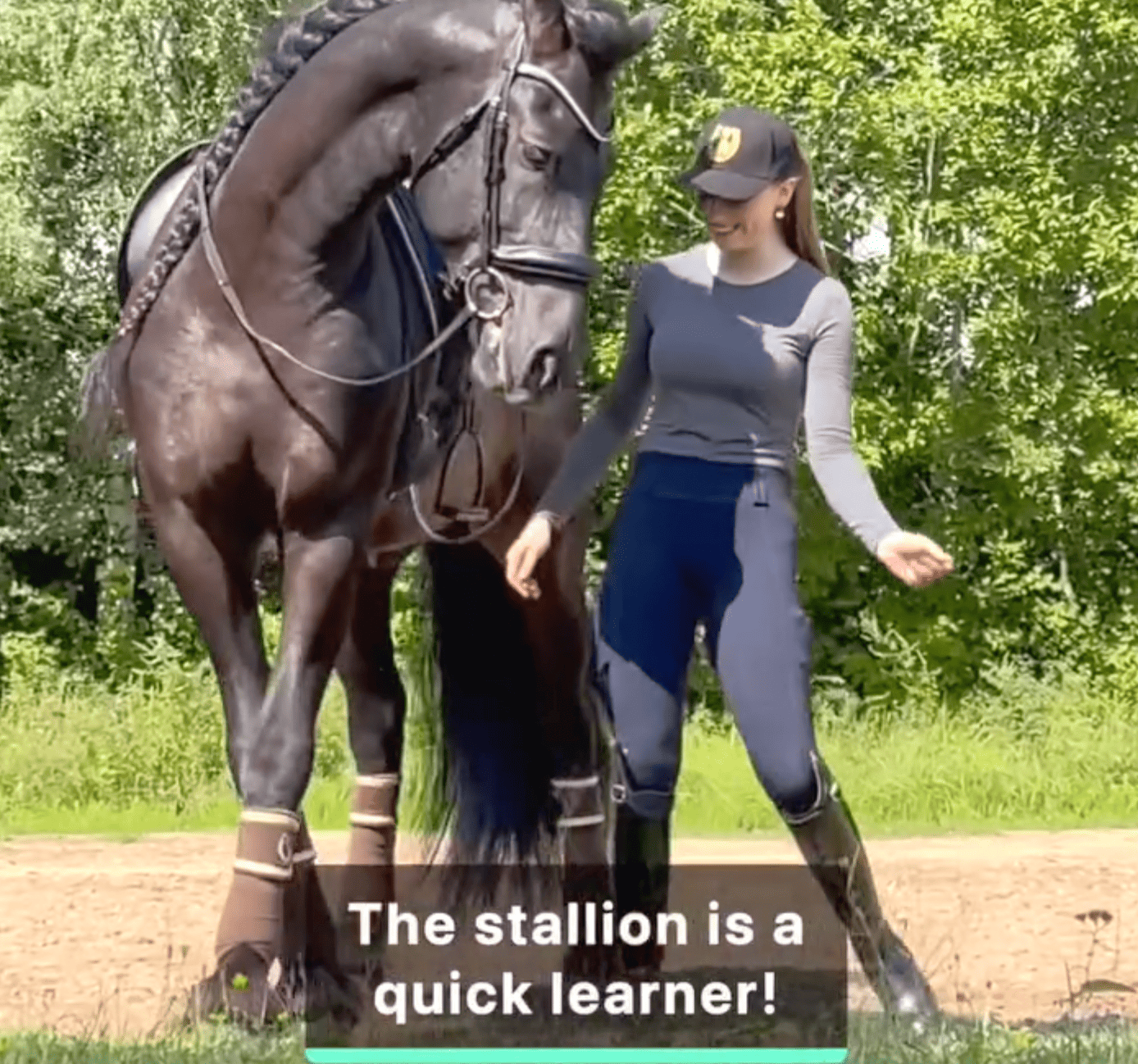 Woman Teaches Stallion How to Dance | EpochTV