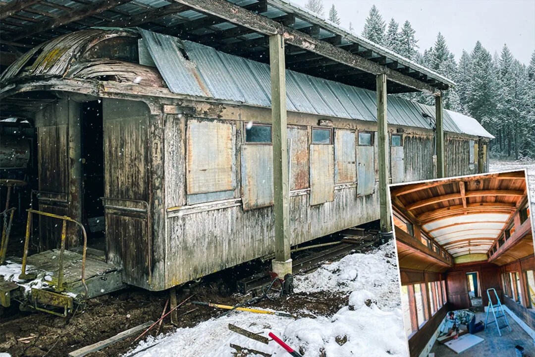 Man Buys Rotting 120-Year-Old Train Car and Transforms It Into an ...