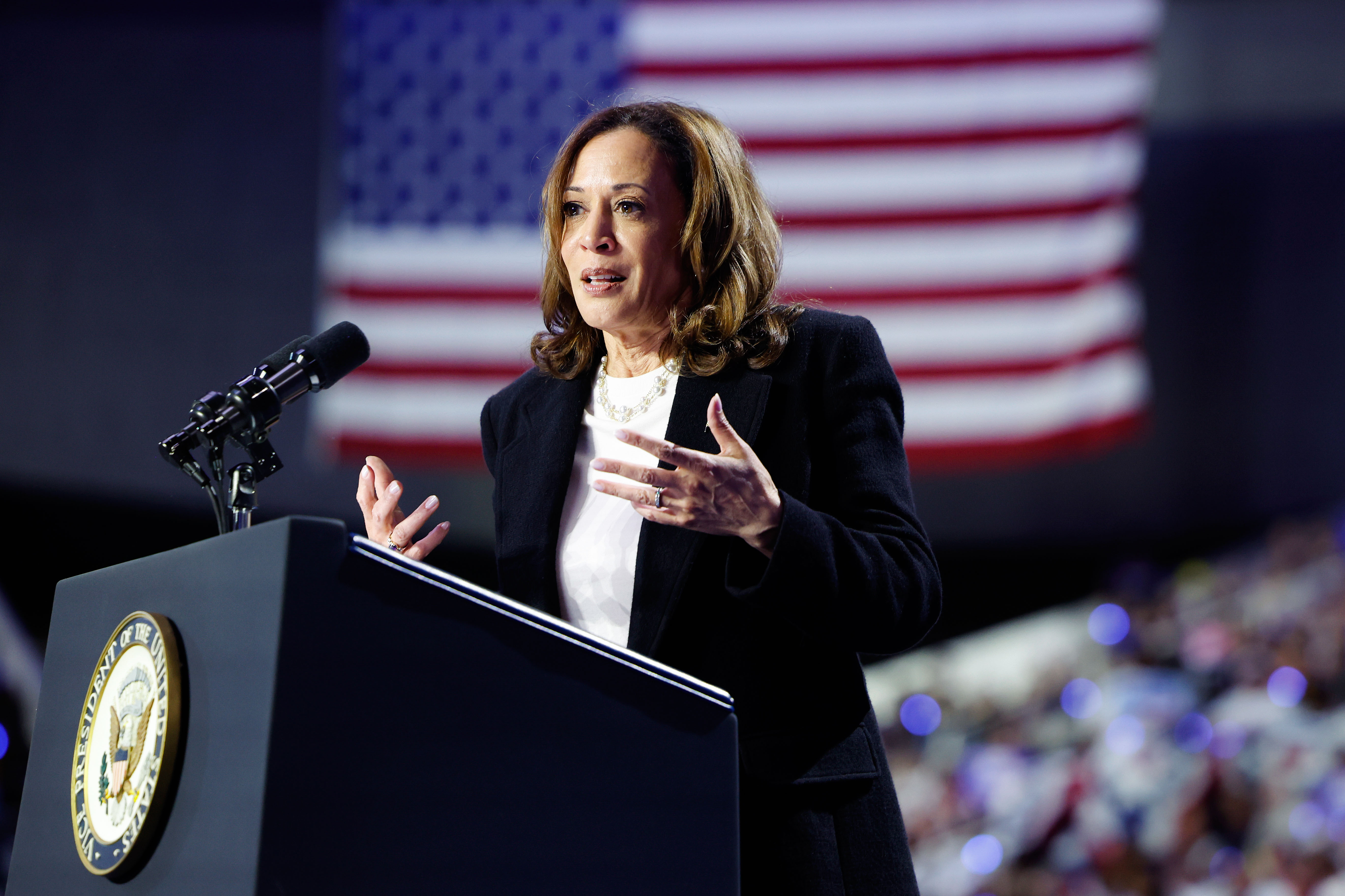 Harris Campaigns in Atlanta | EpochTV