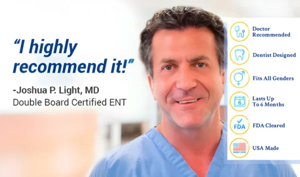 This Device Stops Snoring in 1 Night – for Good! (Made in USA) | NTD