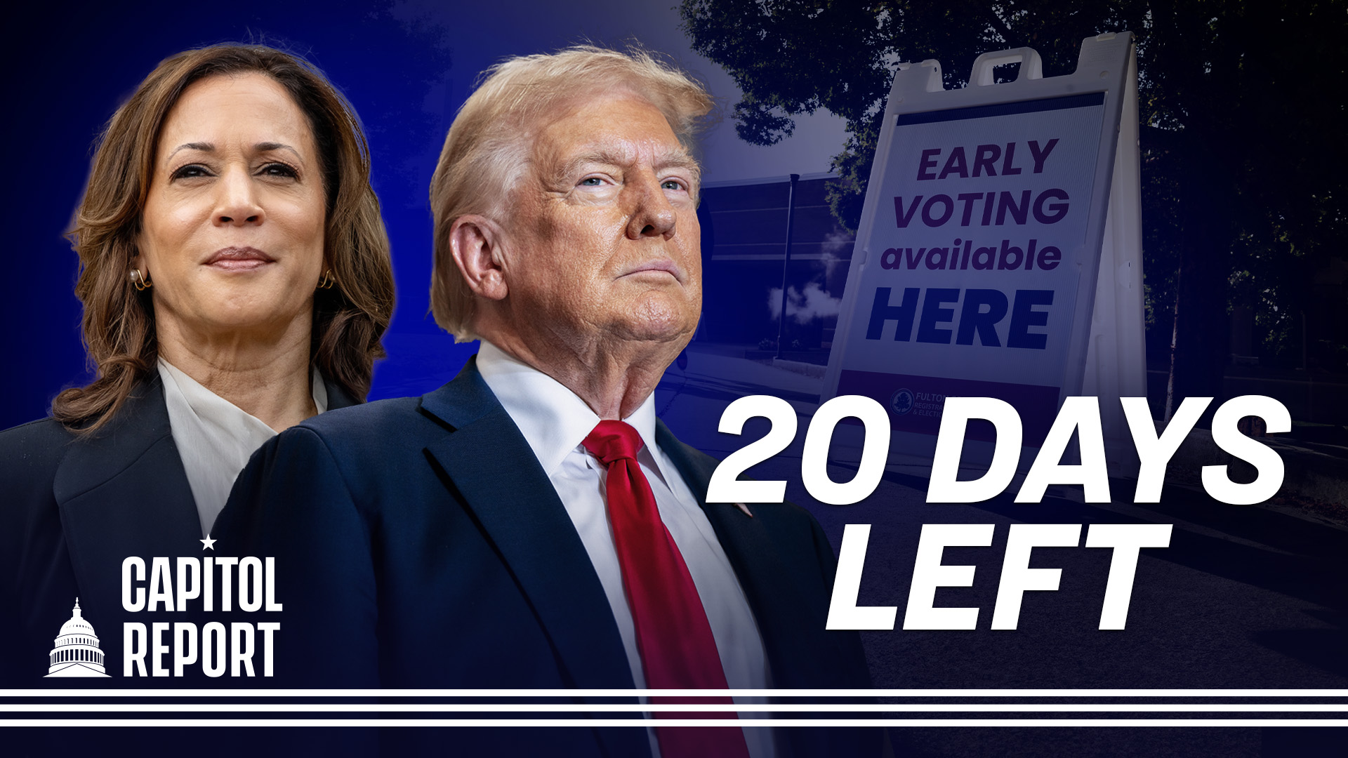 20-Day Countdown to Election Day: Race Remains Tight as Harris and ...