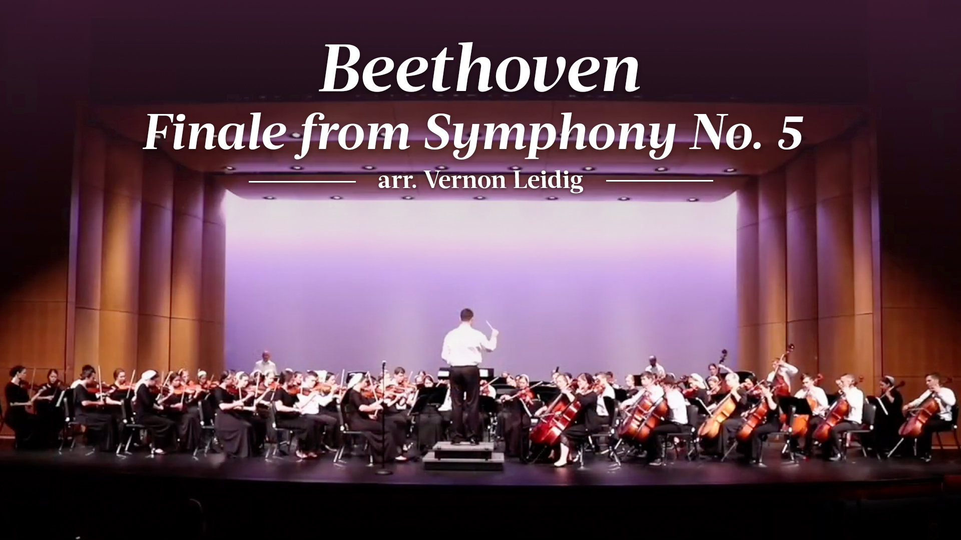 Beethoven: Finale From Symphony No. 5 | Arr: Vernon Leidig | EpochTV