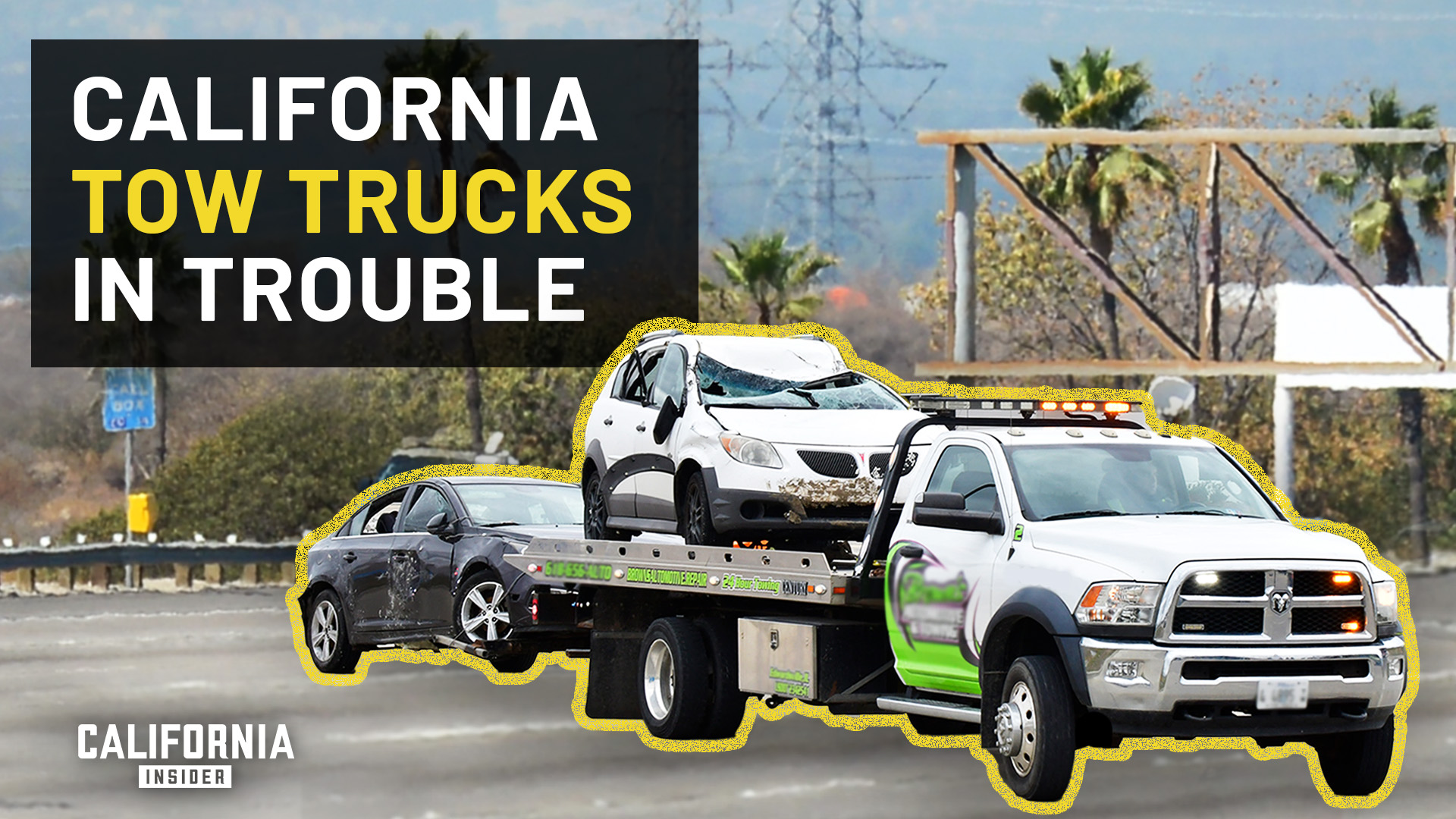 Tow Truck Shortage Threatens California Freeway Rescue Services | Mark ...