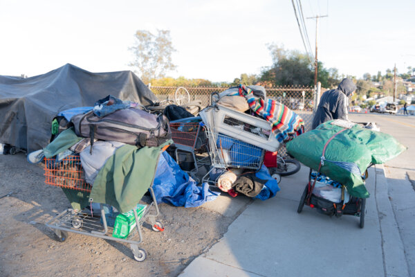 California City Clears Creek Bed Homeless Encampment After Emergency ...