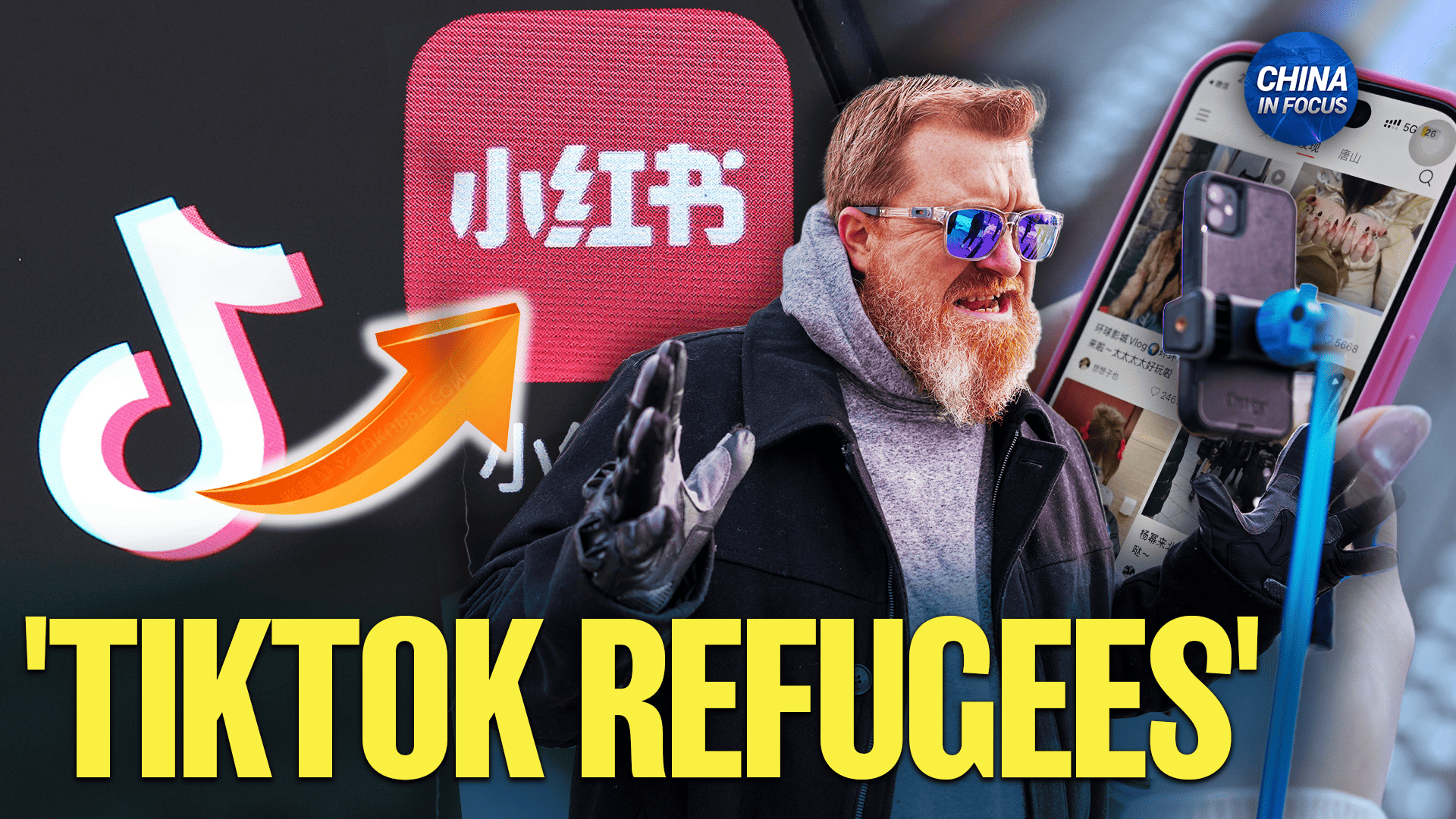 TikTokkers Flood to China’s RedNote App Before Potential Ban | EpochTV