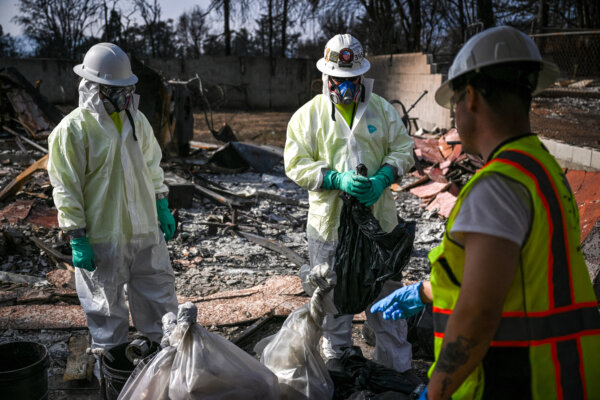 EPA Undertakes in LA the Largest Wildfire Hazardous Material Cleanup in ...