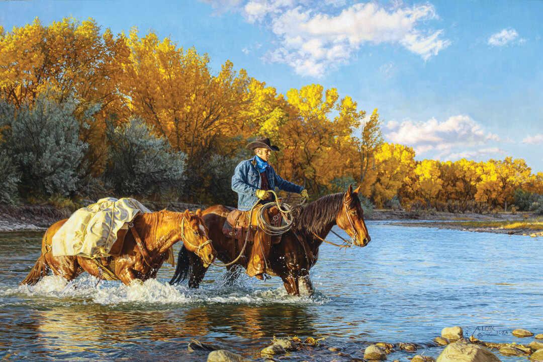 A Painter for 5 Decades, Award-Winning New Mexico Cowboy Artist ...