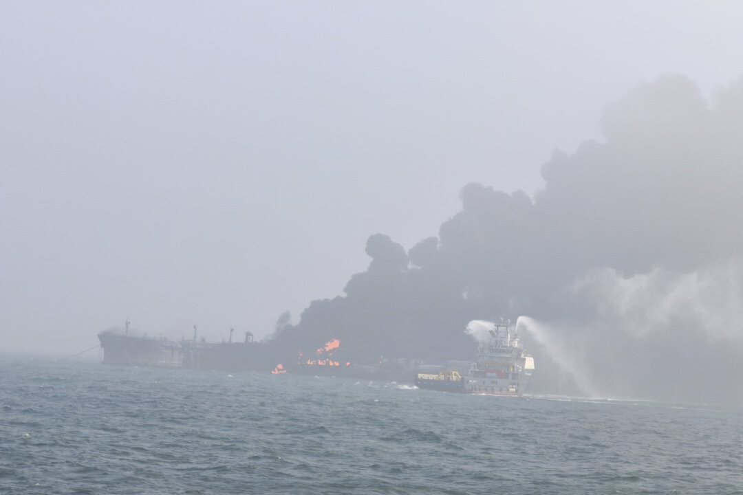 Oil Tanker and Cargo Ship Collide in North Sea, Triggering Fires and ...
