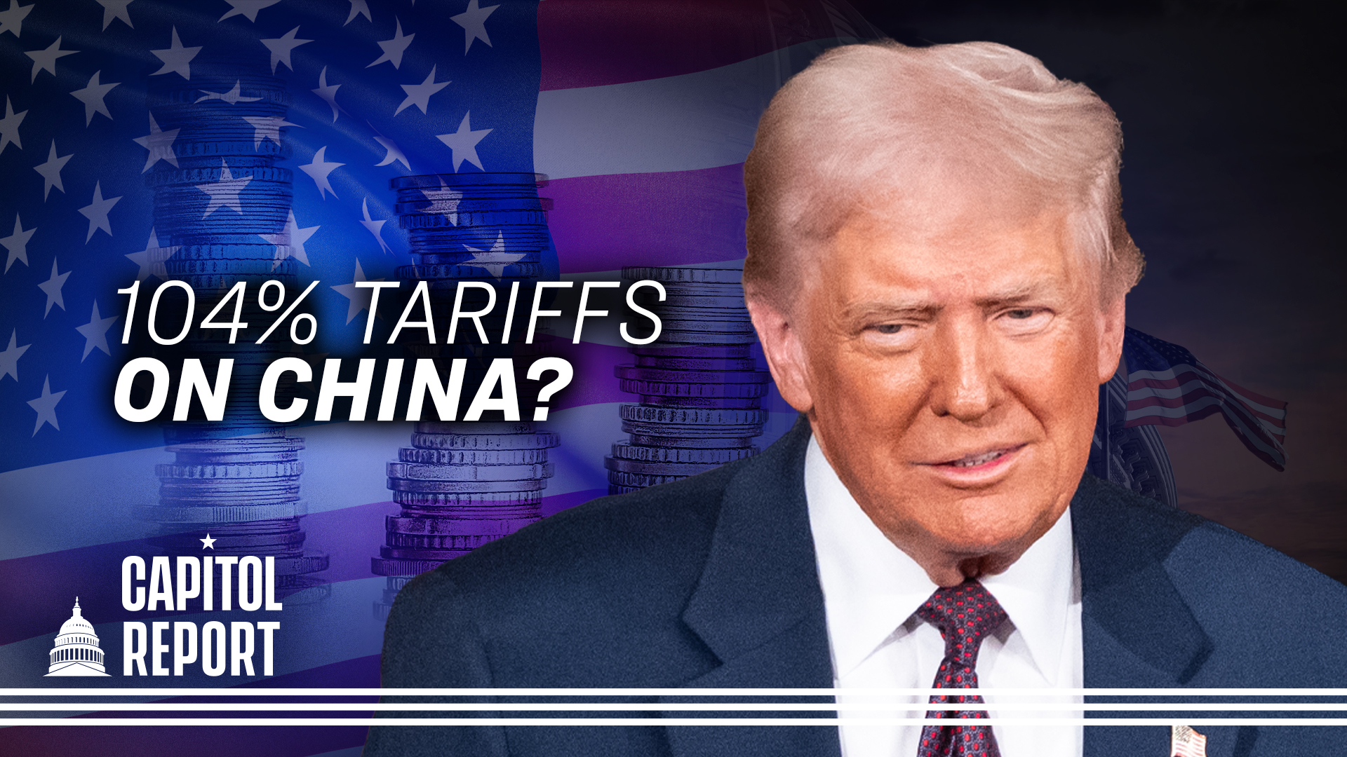 Trump Threatens Combined 104 Percent Tariffs on Chinese Goods ...