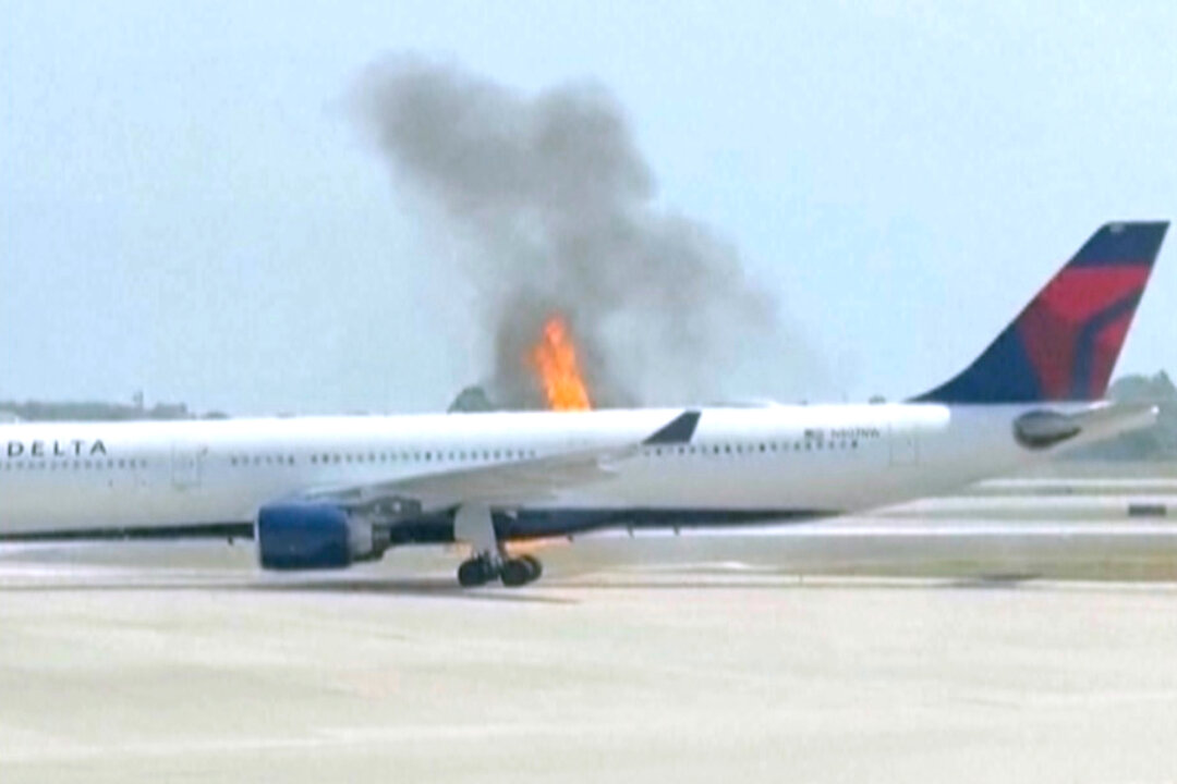Delta Plane Catches Fire at Orlando Airport, Forcing Passenger ...
