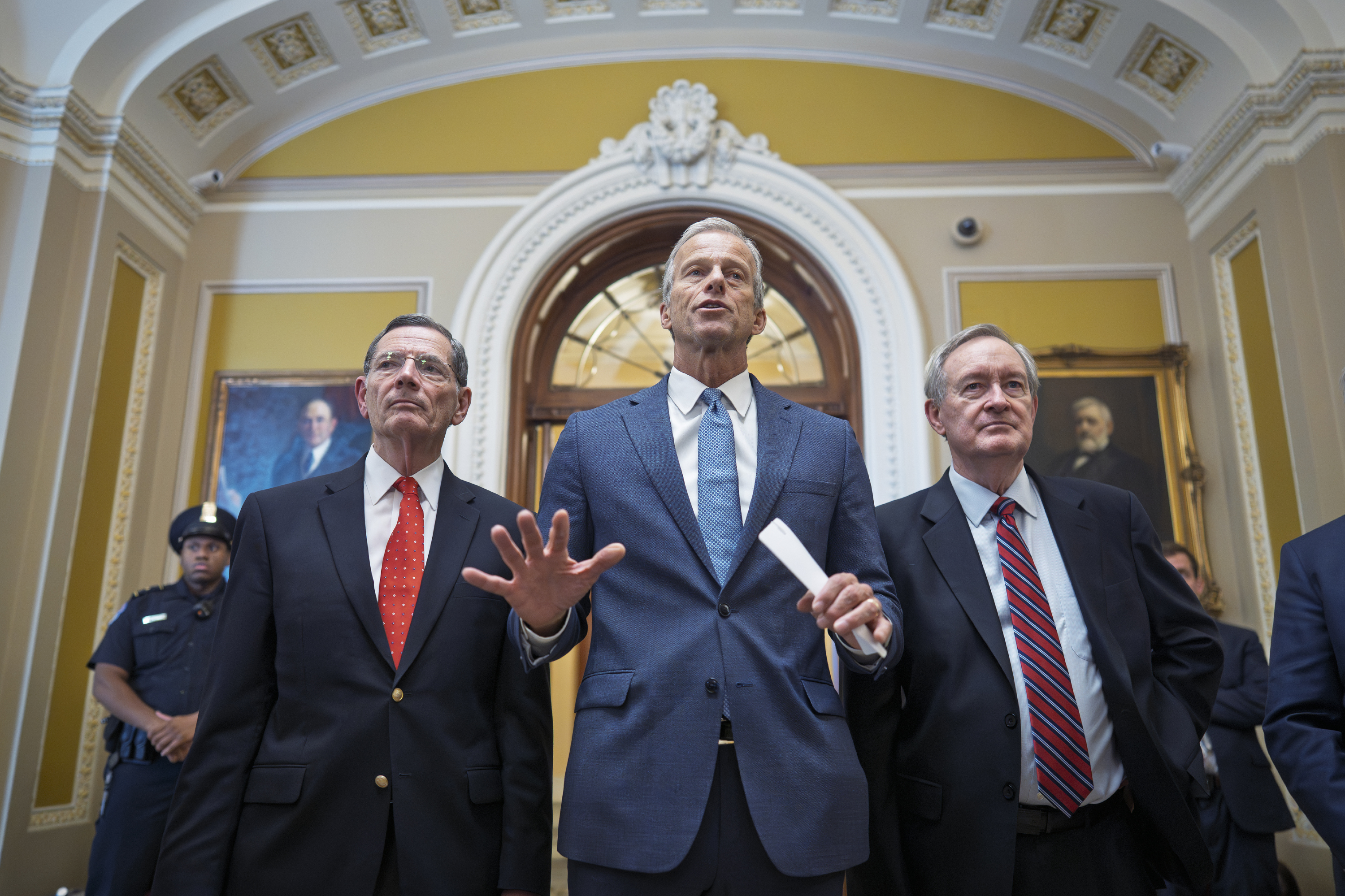 Senate GOP Leaders Speak to the Press After Policy Meeting | EpochTV