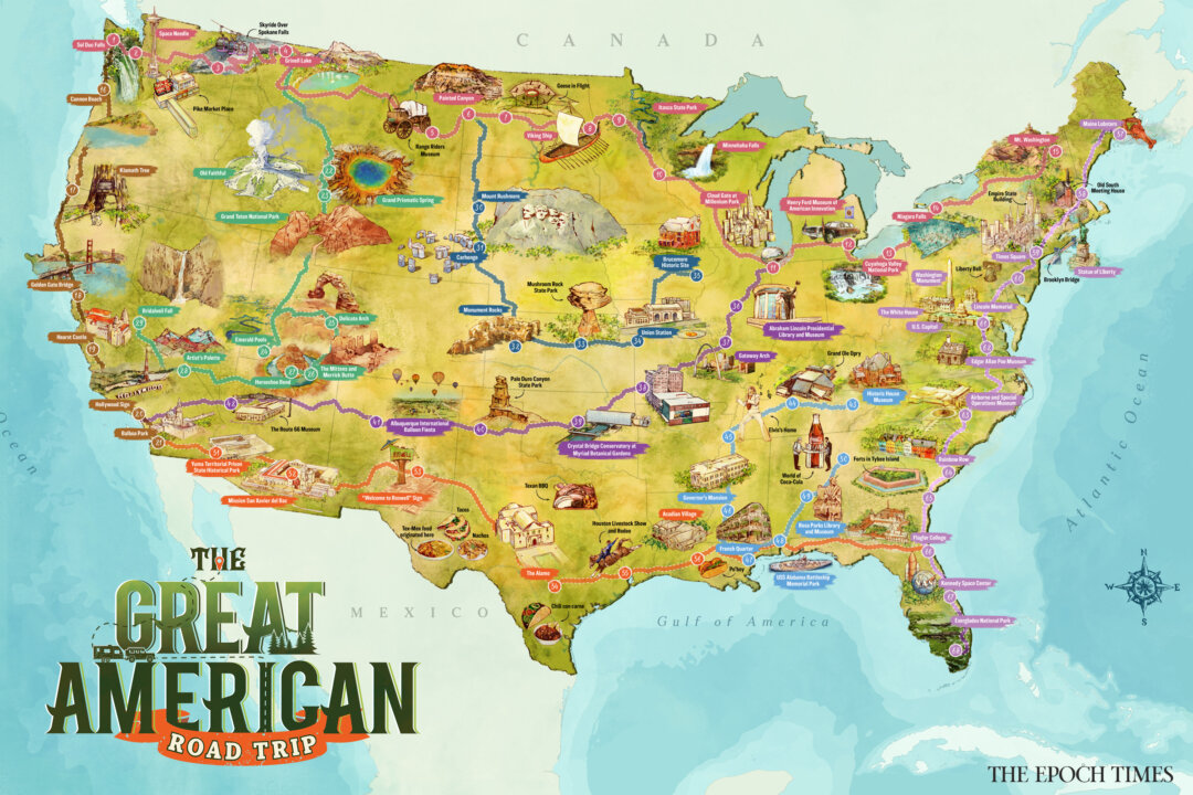 Infographic: The Great American Road Trip | The Epoch Times