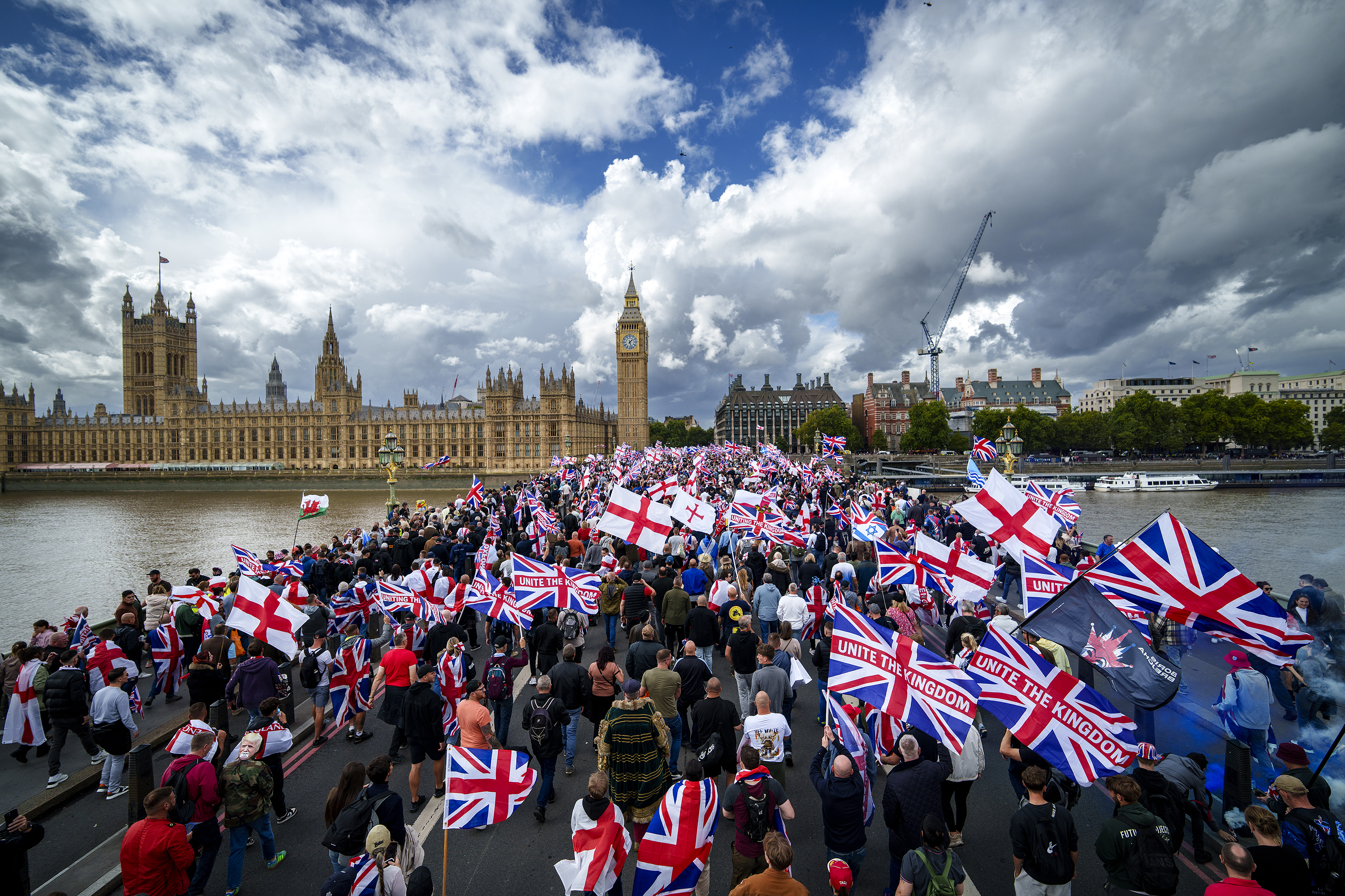 Live Now Unite The Kingdom Holds Rally And March In Central London