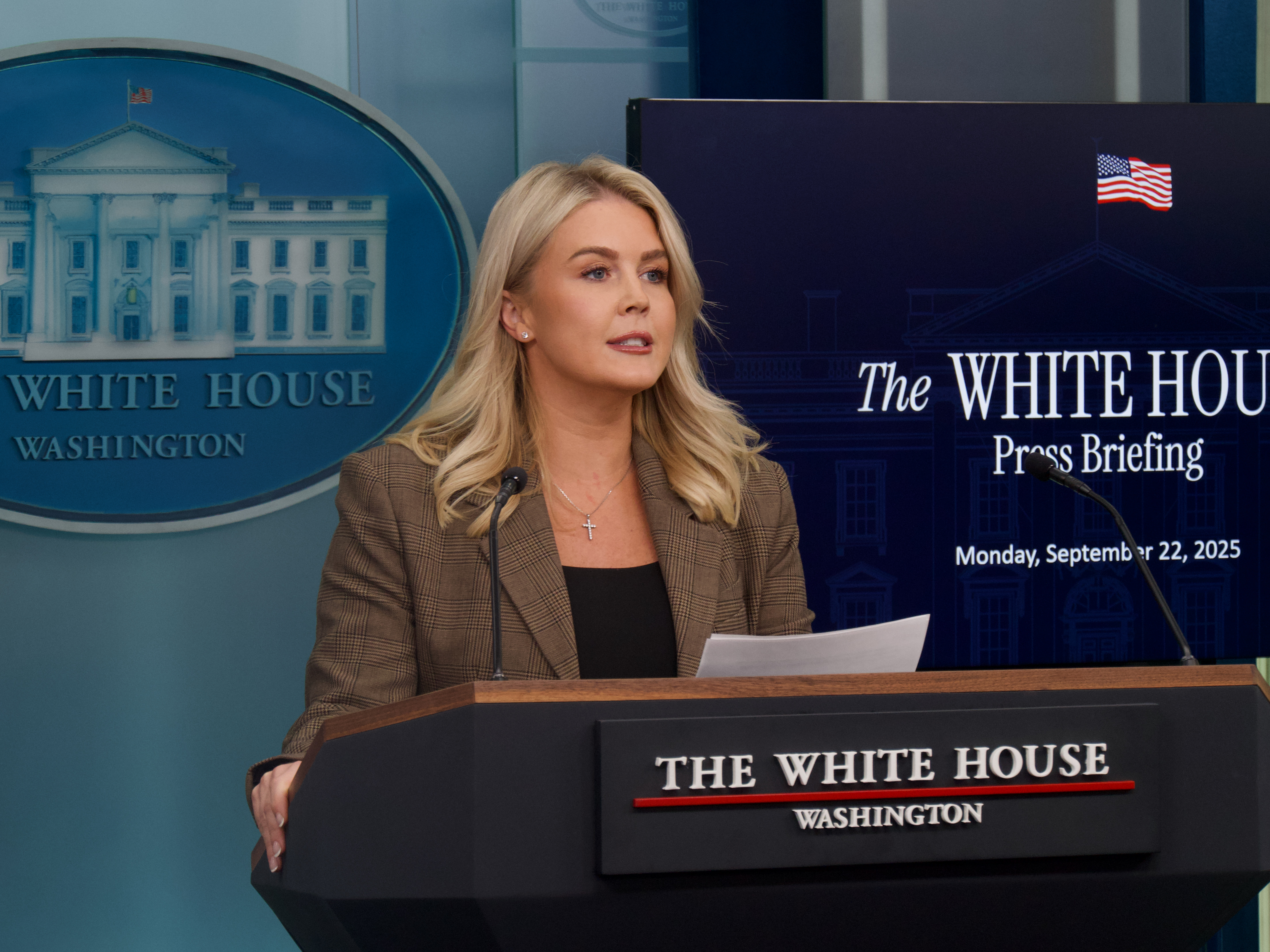 White House Press Briefing By Press Secretary Karoline Leavitt Epochtv