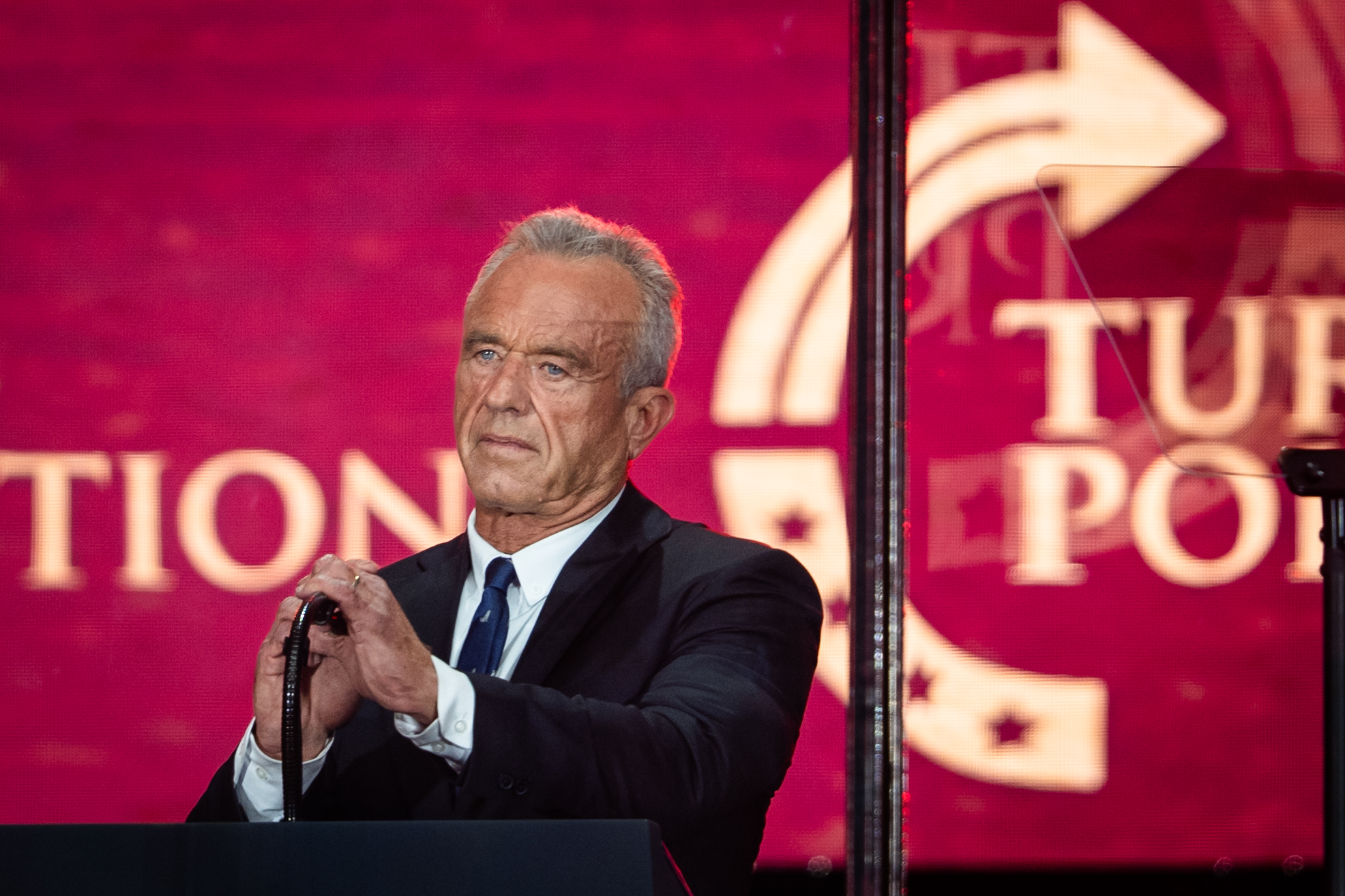 Turning Point USA Holds Fireside Talk With Robert F. Kennedy Jr. at George Washington University ...