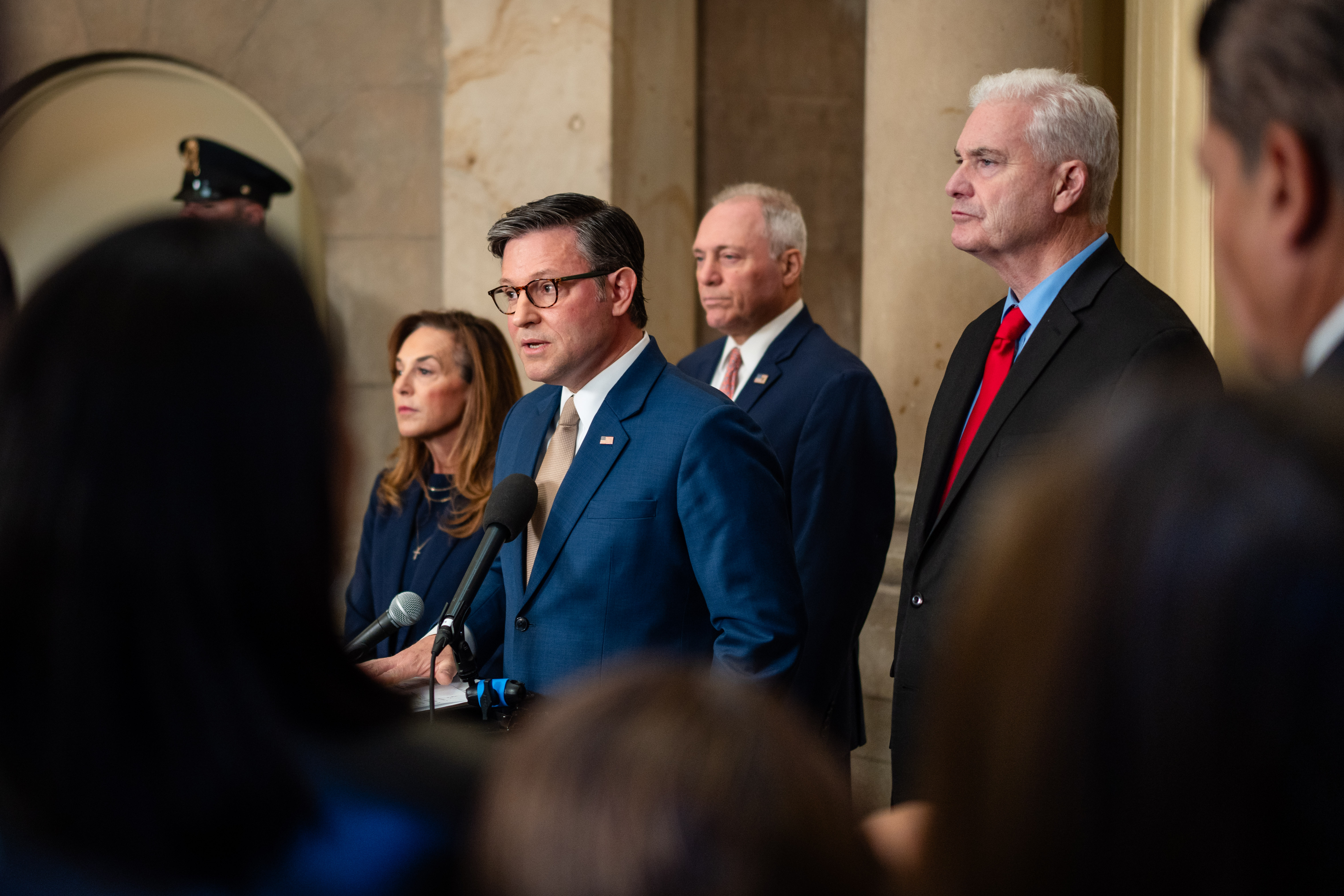 House Speaker, Senate Majority Leader Hold Press Conference on 3rd Day ...