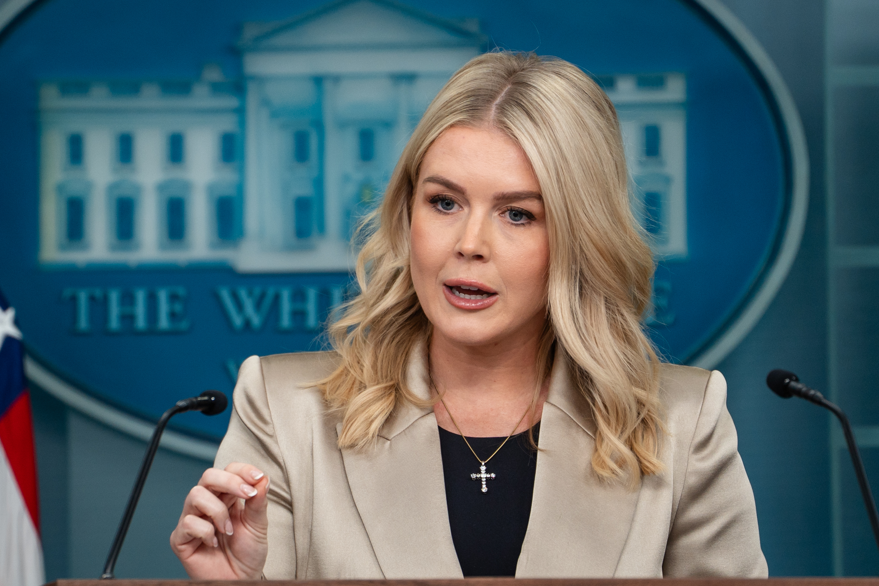 LIVE NOW: White House Press Secretary Karoline Leavitt Holds Press ...