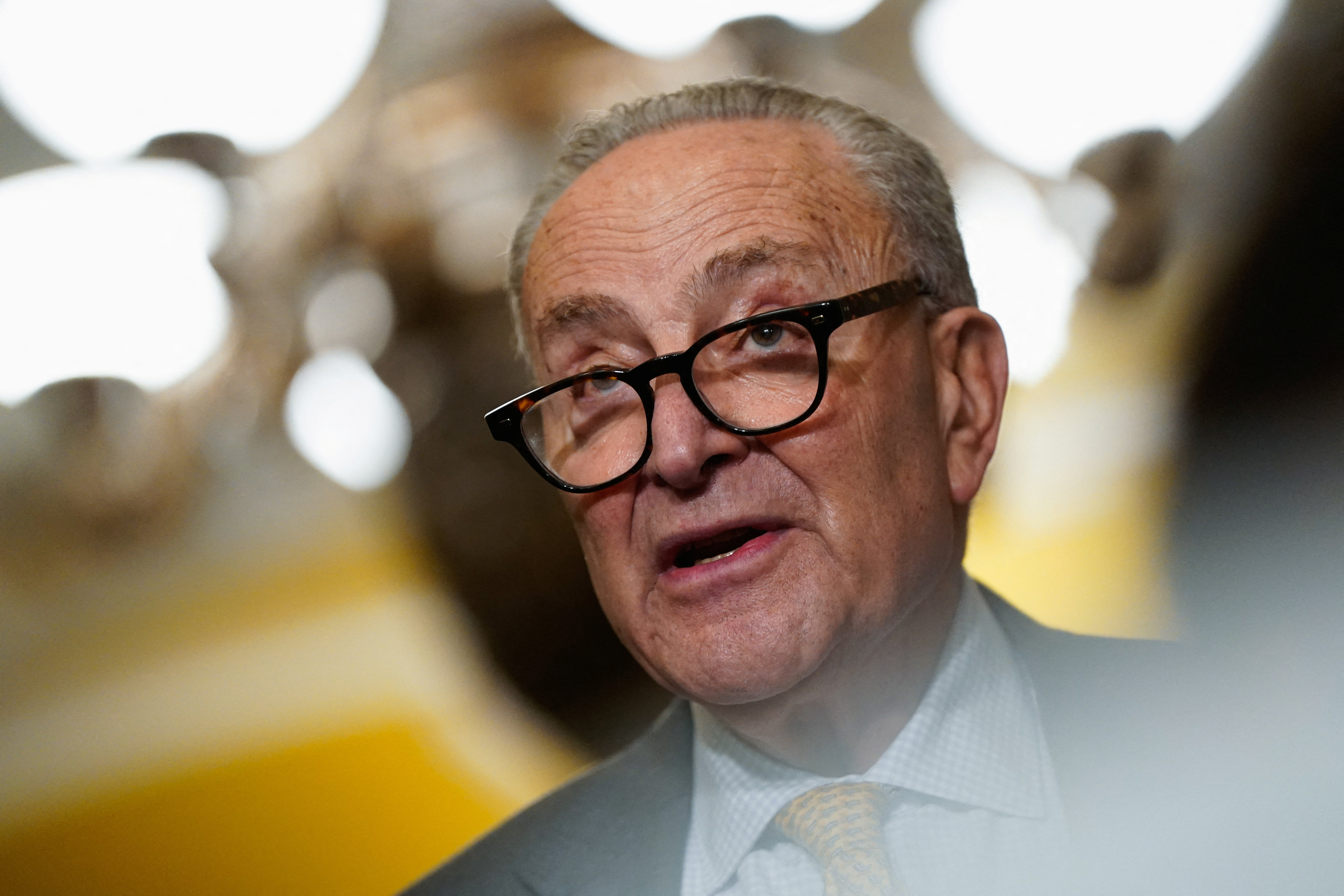 Schumer Holds Press Conference Ahead of Epstein Files Release Deadline | EpochTV